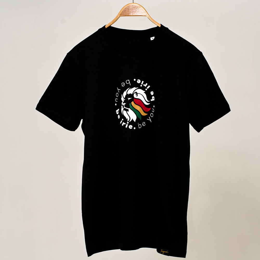 Irieginal "be you. be irie." - Shirt - black
