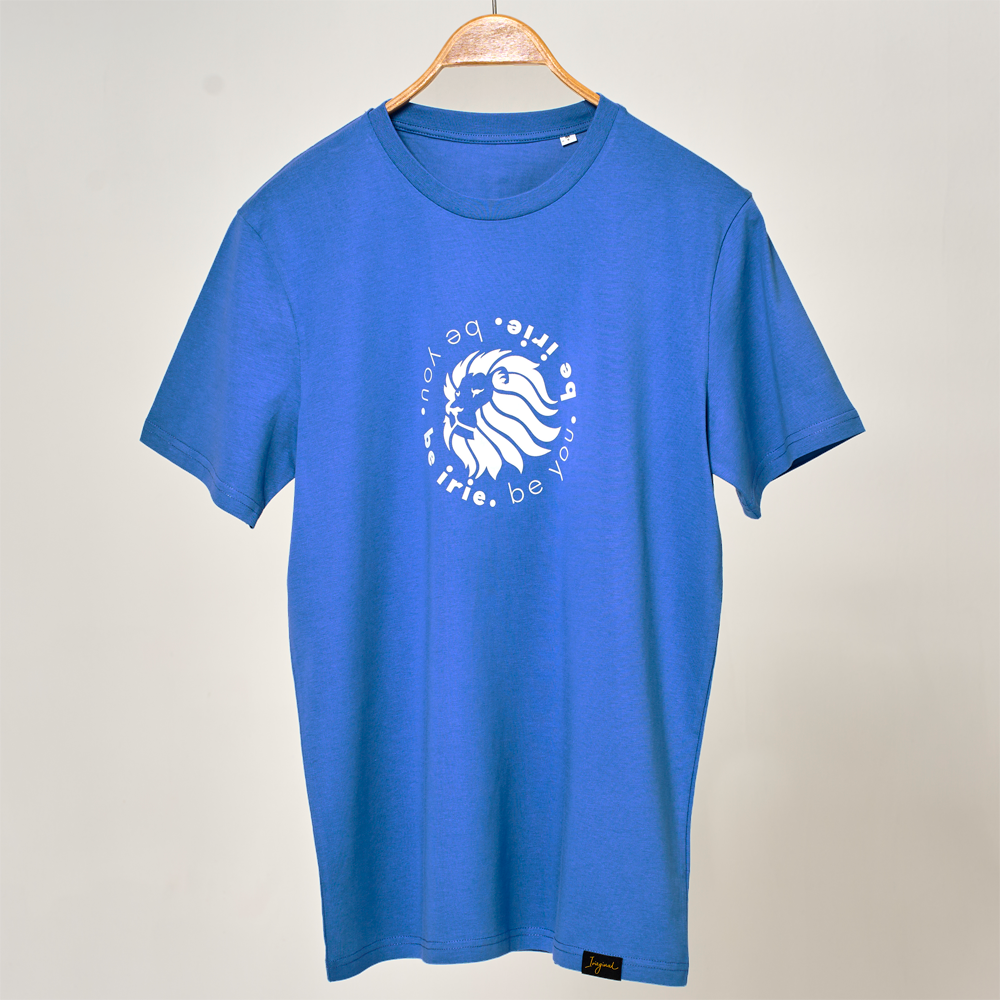 be you. be irie. - shirt - blue – Irieginal